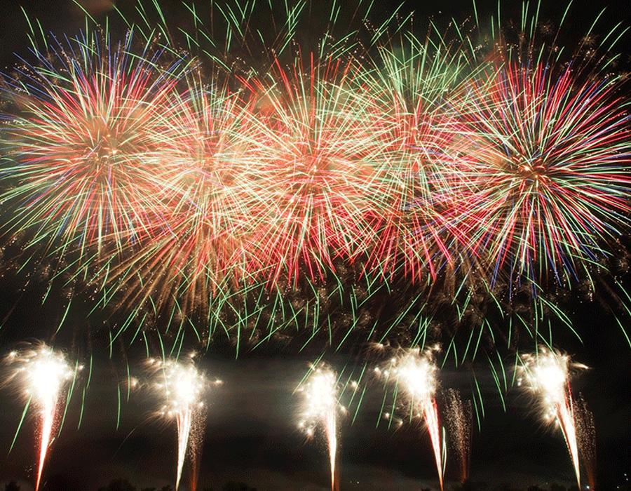 Azumino Fireworks | JAPAN ALPS AREA TRAVEL GUIDE